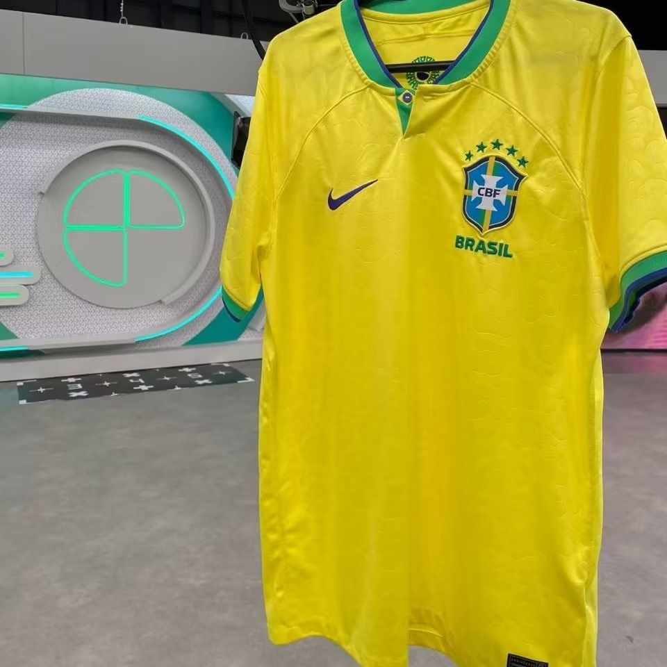 【NOV】 2022 World Cup in Brazil's new home kit Brazil yellow short ...