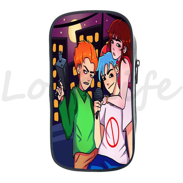 Video Game Friday Night Funkin Pencil Bag Boys Girls Anime Pencil Case ...