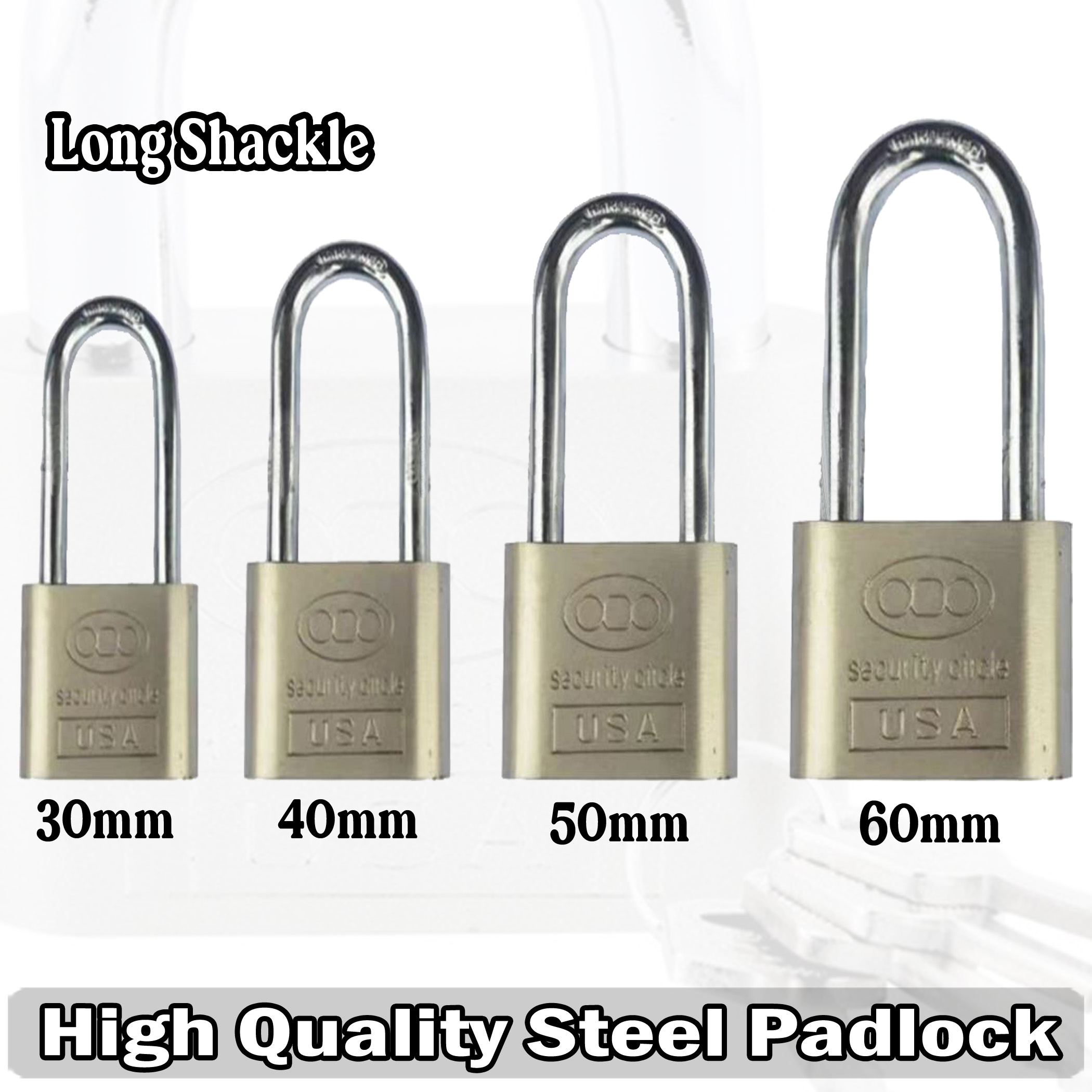 High Quality Hardened Steel Padlock (LONG) 5.0 | Lazada PH