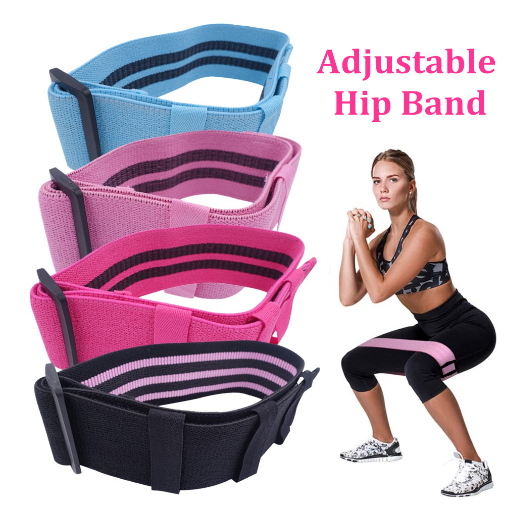 High quality Resistance Bands Fabric Elastic Bands Figure Waist Leg ...