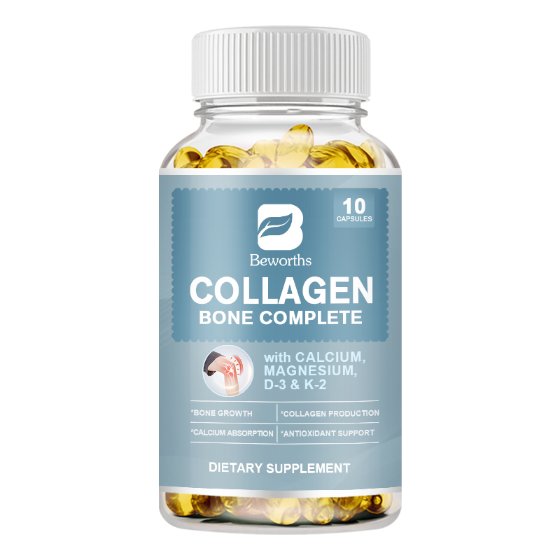 BEWORTHS Collagen Bone Complete Capsules Formula with Plant Calcium ...