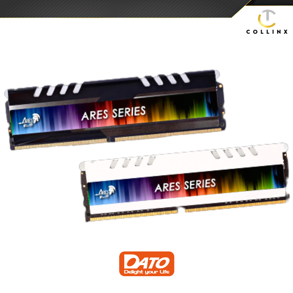 8GB DDR4 3000MHz Dato Ares RGB Gaming RAM | Black and White | Excellent ...
