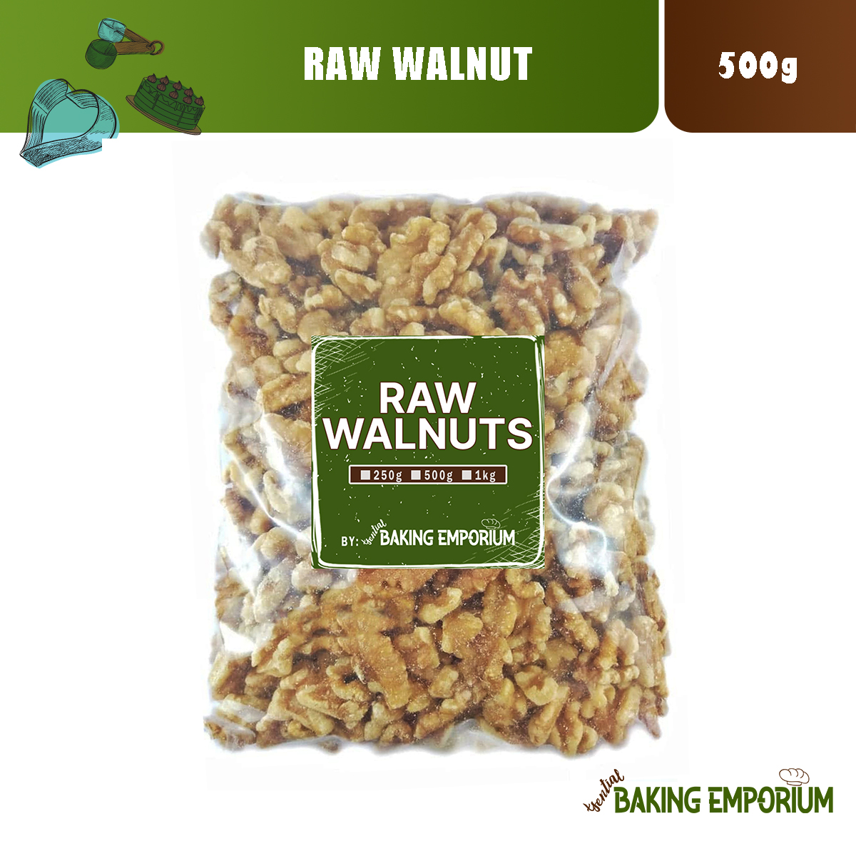 Xsential Raw Walnut 250g - 1 kg | Lazada PH