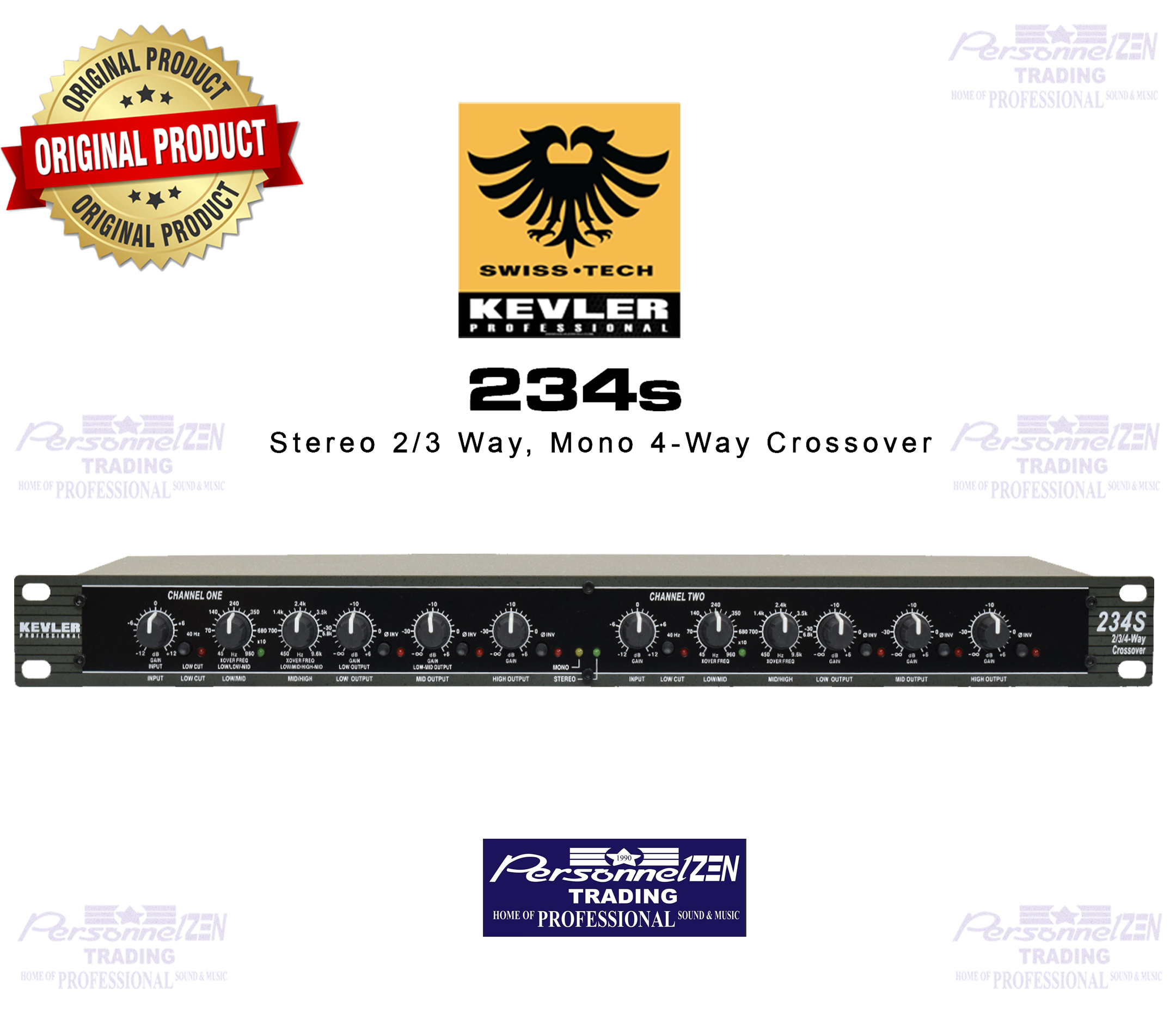 Kevler 234s Dual Channel Active Crossover 2/3/4 way | Lazada PH