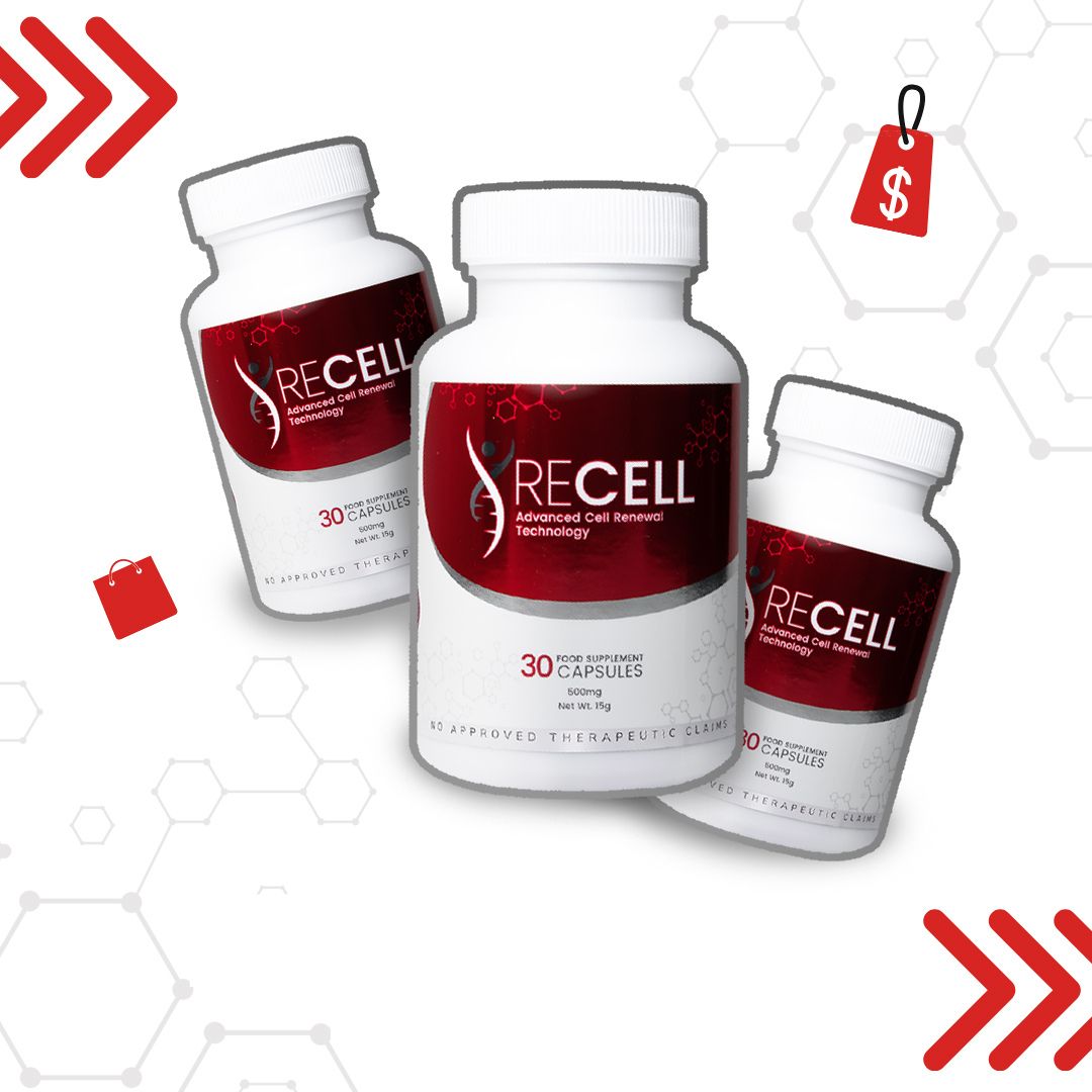 ReCell Advanced Stem Cell Renewal - 1 Bottle (30 Capsules) Anti-Aging ...