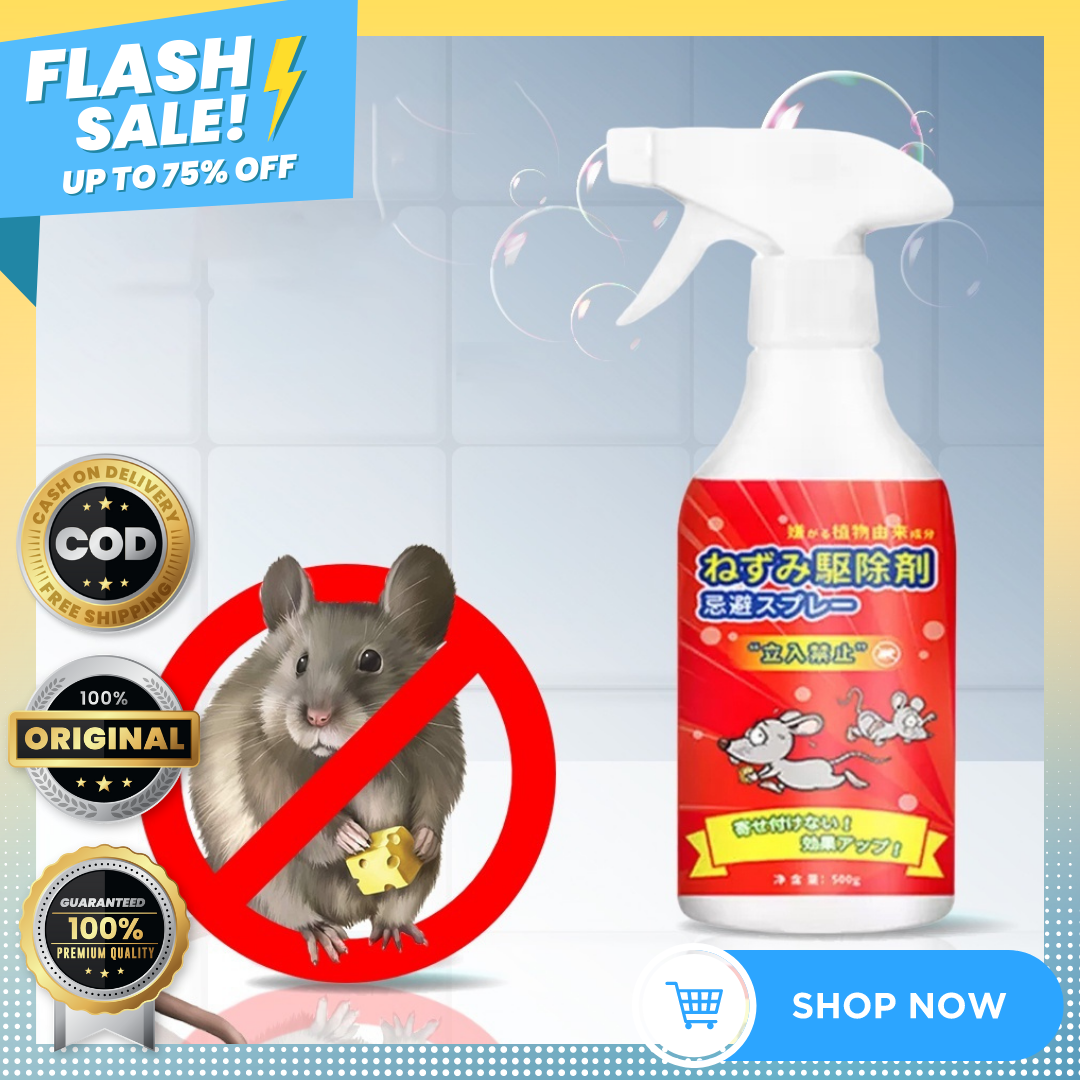 Original 500g Powerful Rat Repellent Spray Repels Rat From Home And Car ...