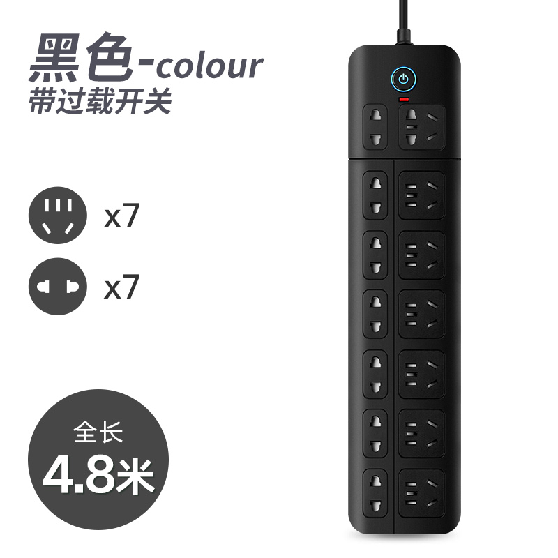Socket Panel Power Adapter Multi-Functional SocketusbPower Strip Patch ...