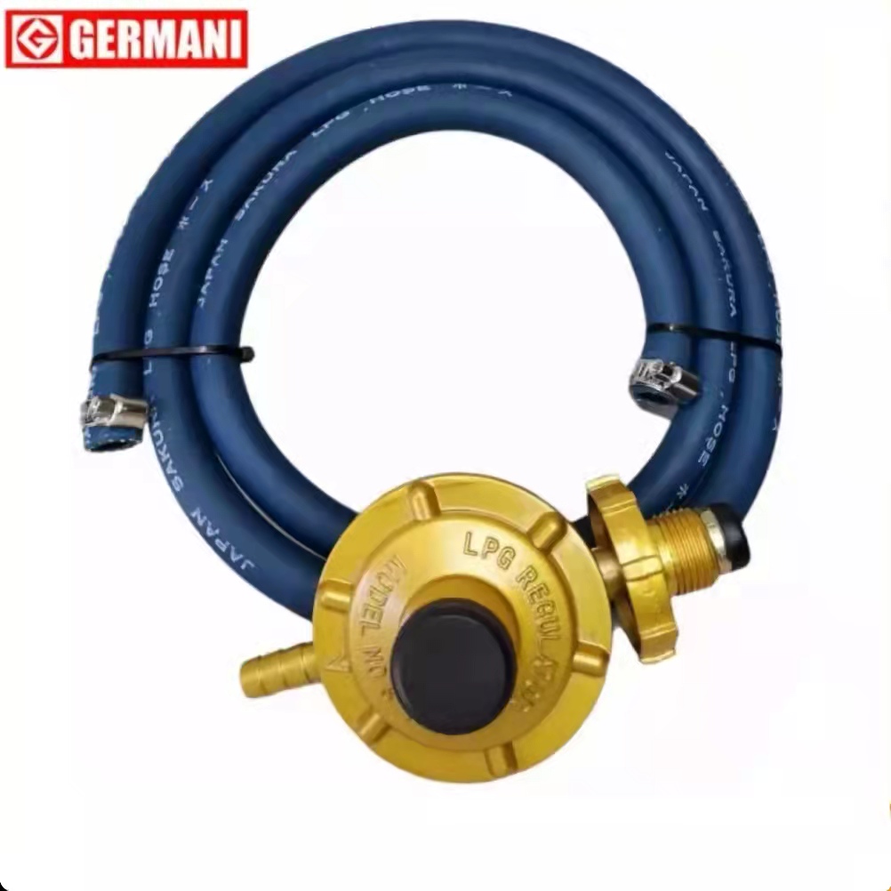 LPG Regulator with 1.5m LPG Hose Free 2pcs Clamp | Lazada PH