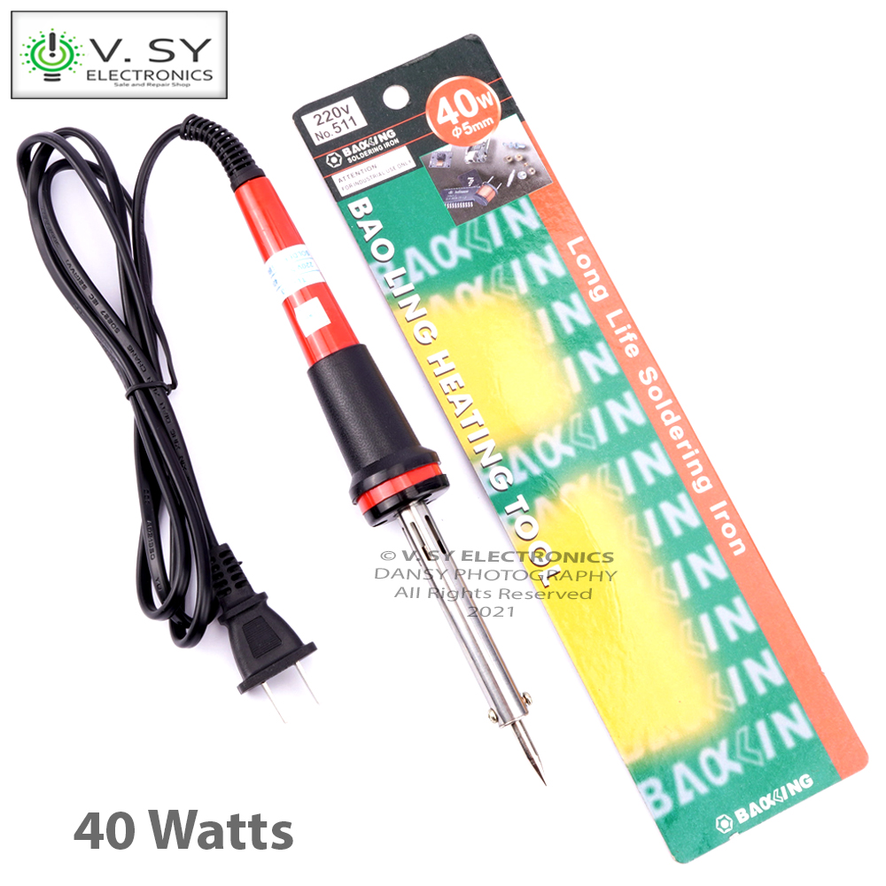 Baoling 220V AC 40W / 60W /100W Soldering Iron Heating Solder Tool Kit ...