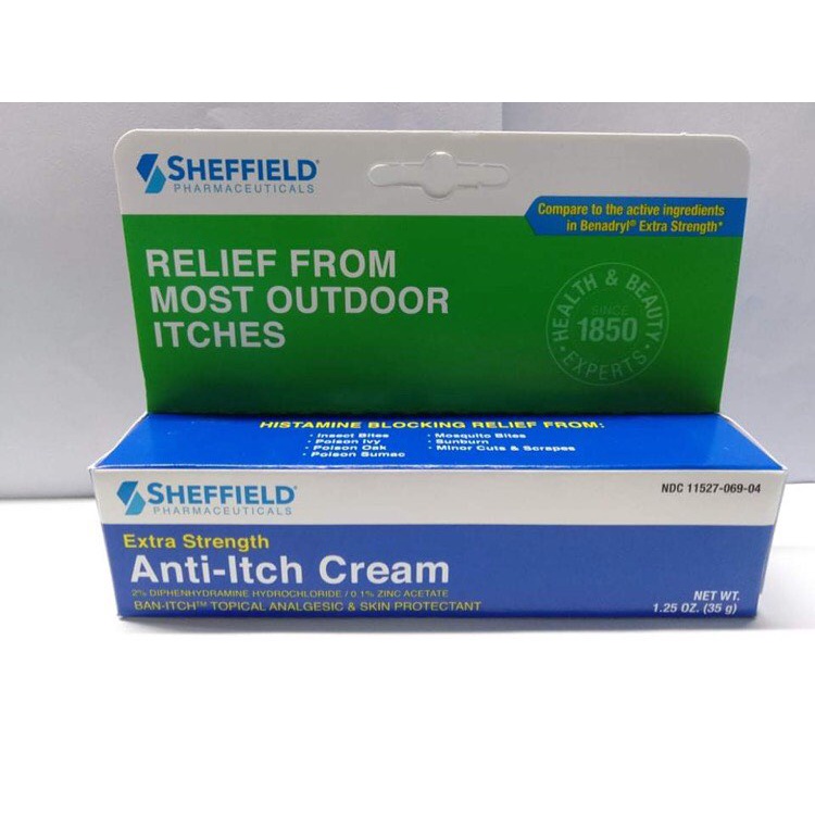 Dr. Sheffield's Anti-Itch Cream Topical Analgesic & Skin Protectant Dr ...