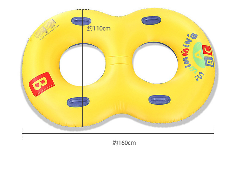 Heavy Duty 2 Persons Inflatable New Design Double Water Slide Tube for ...