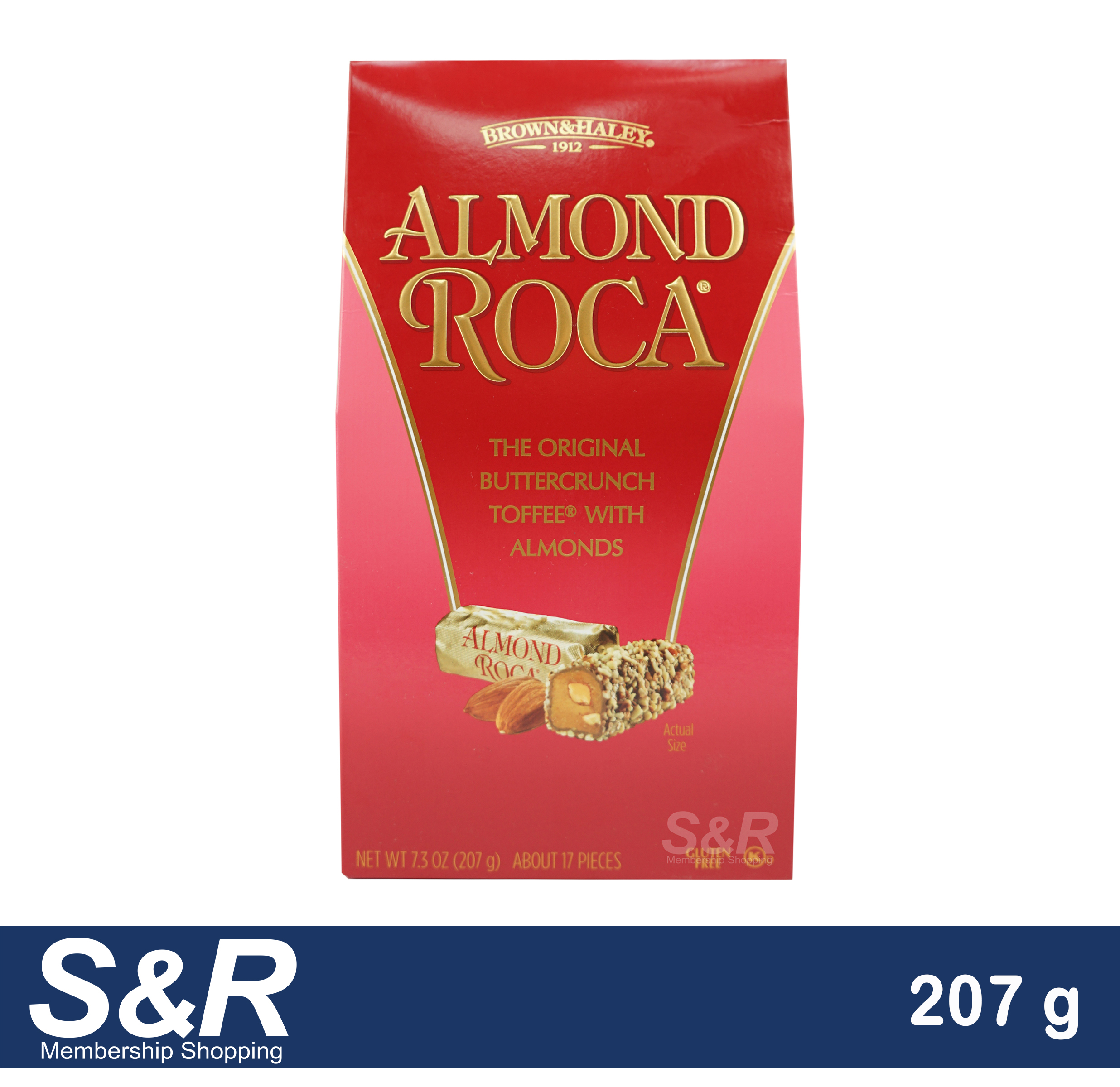 Brown & Haley Almond Roca The Original Buttercrunch Toffee with Almonds ...