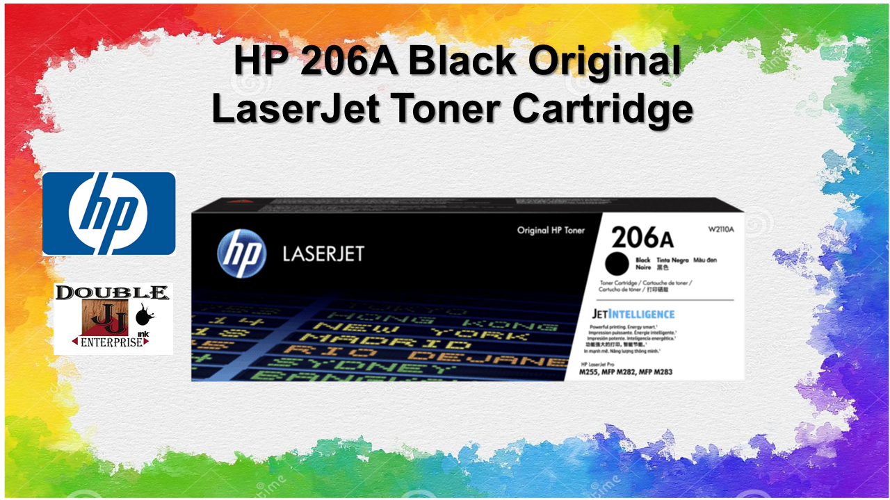 HP 206A BLACK ORIGINAL LASERJET TONER CARTRIDGE (W2110A) | Lazada PH