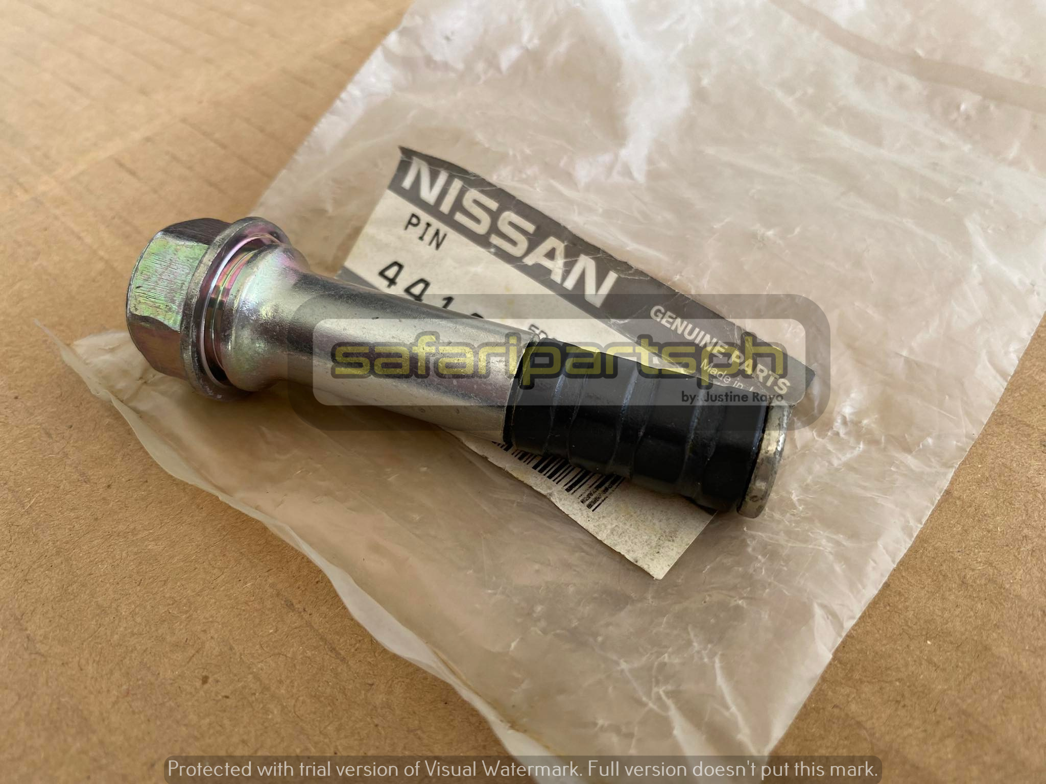 FRONT LOWER CALIPER SLIDE PIN BOLT for NISSAN PATROL GU Y61 GENUINE ...
