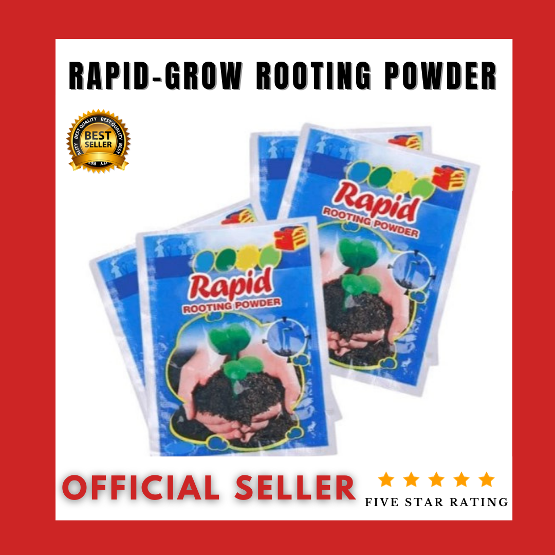RAPID-GROW ROOTING POWDER (5PCS) Hormone Growing Root Seedling ...