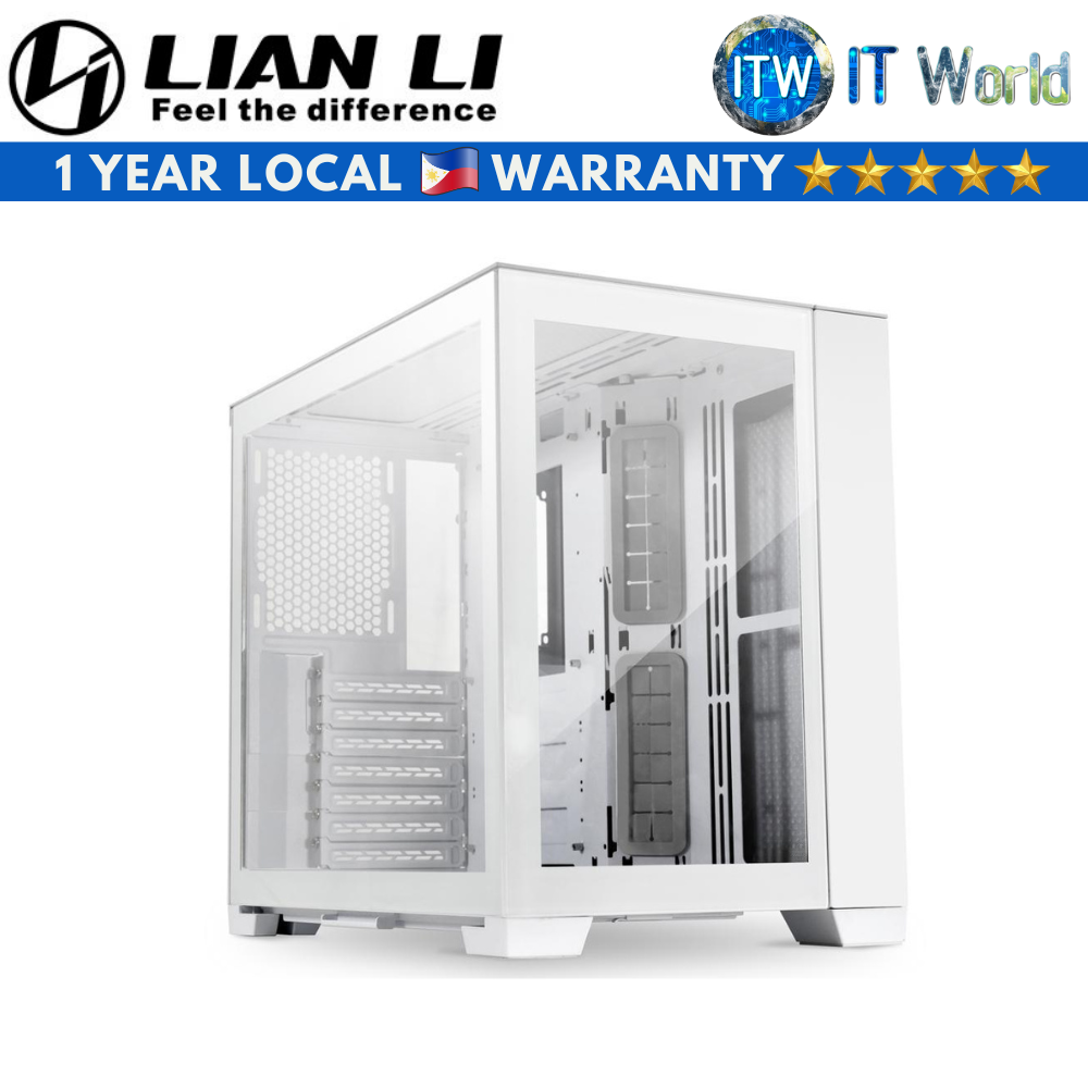 Itw | Lian li Dynamic Mini Redefine Modularity Snow White Tempered ...