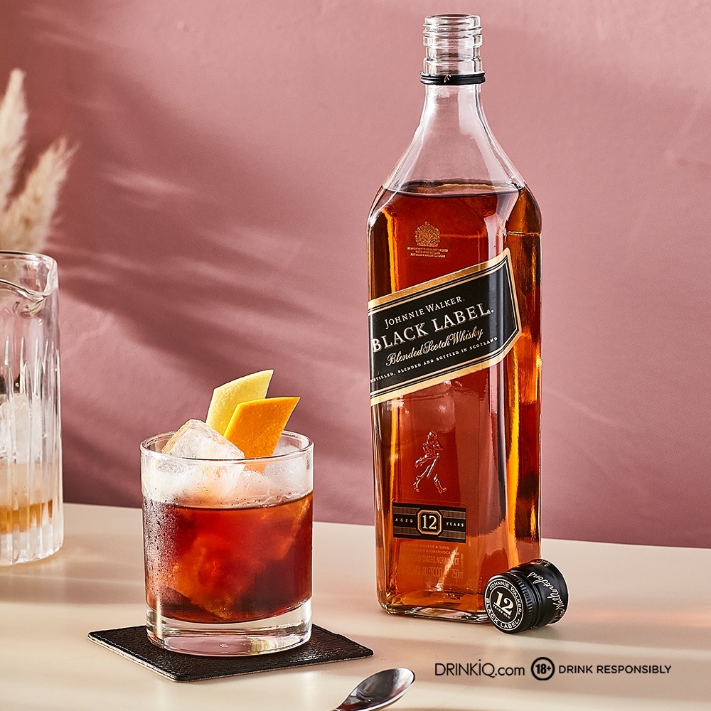 Johnnie Walker Black Label Blended Scotch Whisky 375ml | Lazada PH