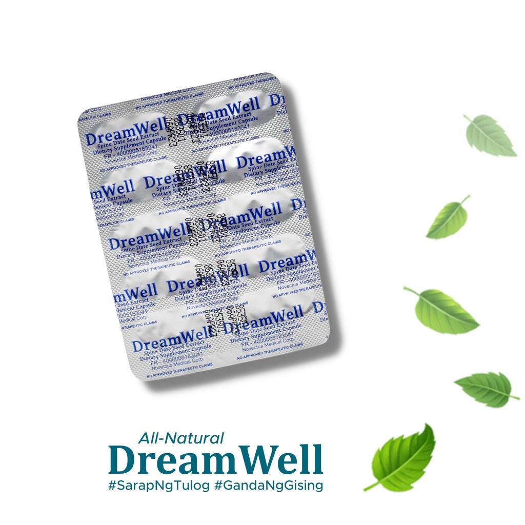 DreamWell Natural Herbal Dietary Capsules Sleeping Pills (Non Melatonin ...
