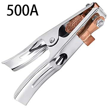 300/500A Welding Ground Clamp Grounding Cable Clamp Cable Copper Clamp ...