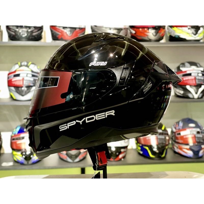 SPYDER FURY PD Full-Face Dual Visor Helmet + Free Clear Visor | Lazada PH