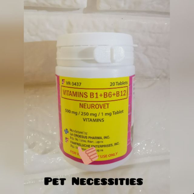 Neurovet Vitamins 20Tablets | Lazada PH