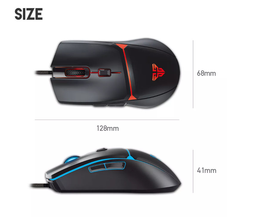 COD original ANTECH Gaming Mouse Crypto VX7 Wired Programmable Gaming ...