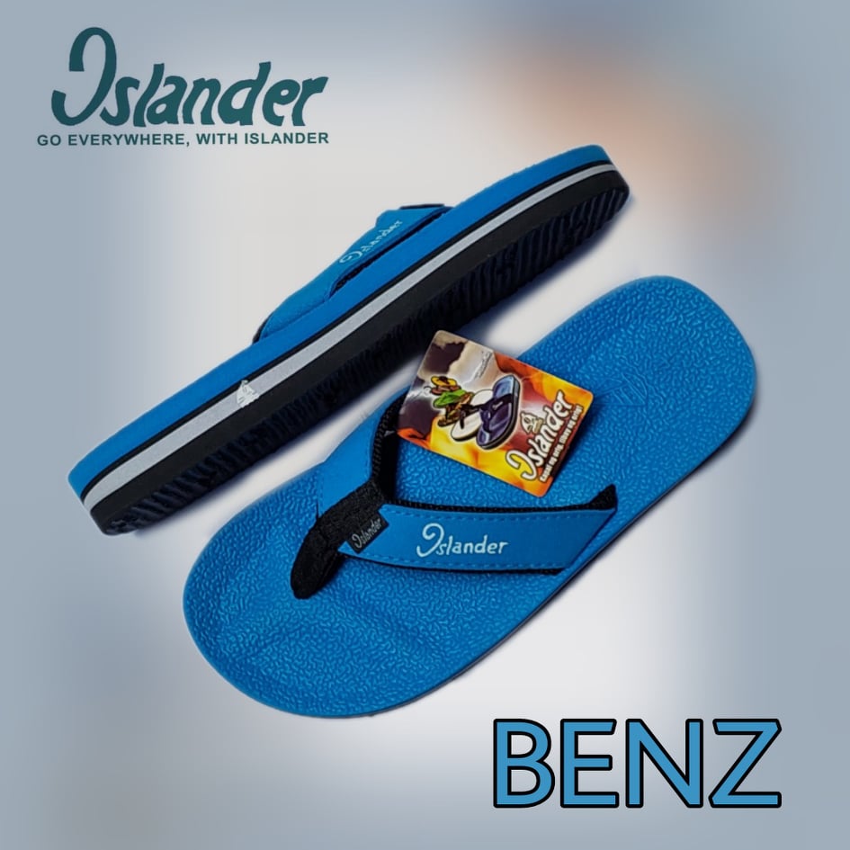 Islander Slippers for kids BENZ Blue | Lazada PH