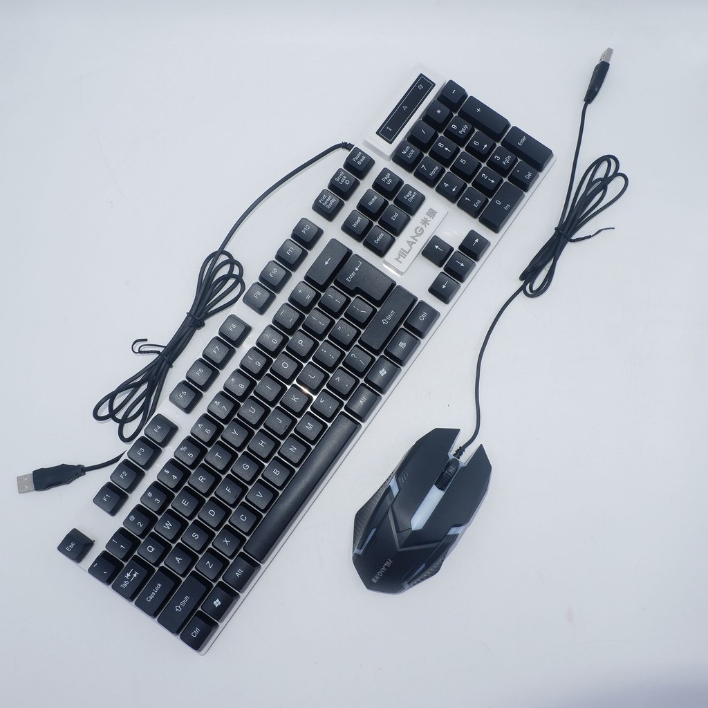 T6 Milang Gaming Wired Keyboard and Mouse Combo (Backlight) | Lazada PH