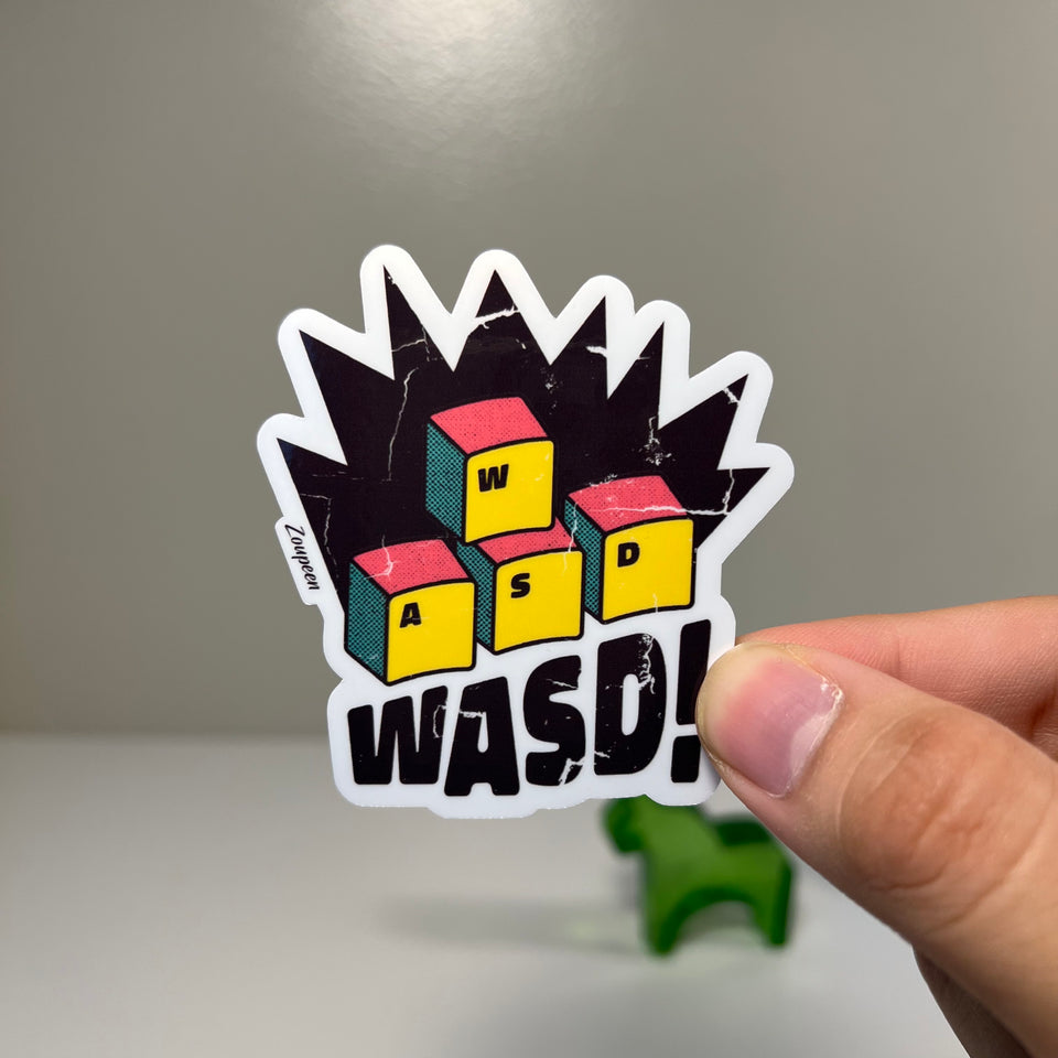 H20 WASD Gaming Waterproof Solo Sticker | Lazada PH