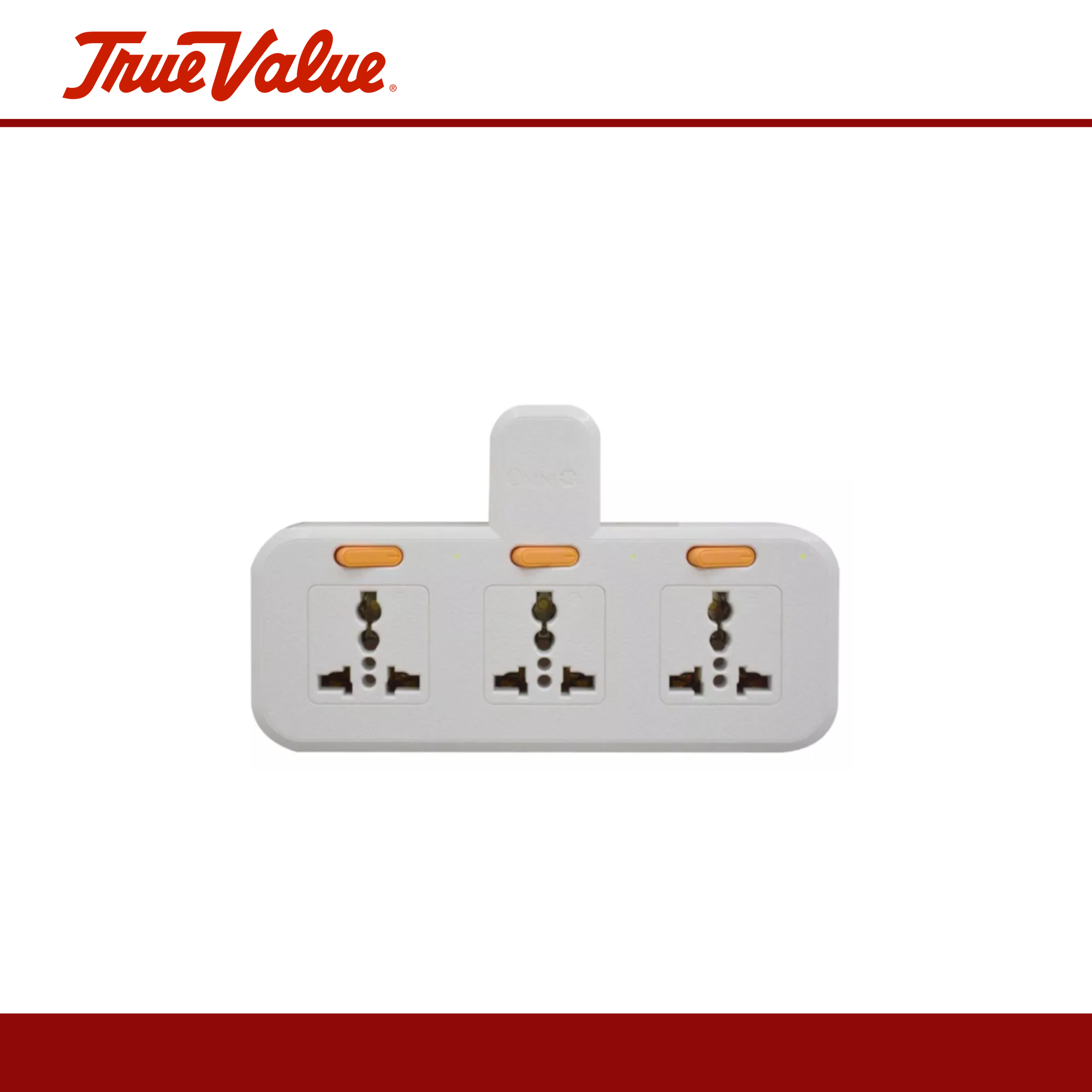 Omni Universal Adapter with Switch (3 Gang Outlets) | Lazada PH