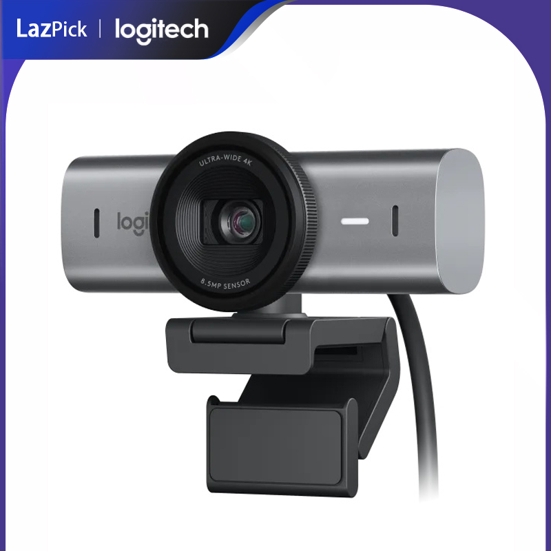 Logitech MX BRIO 4K Ultra HD 1080P Webcam - Gray | Lazada PH