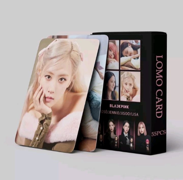 55 Pcs JENNIE Album Lomo Card Kpop Photocards Postcards 2022 SOLO ...