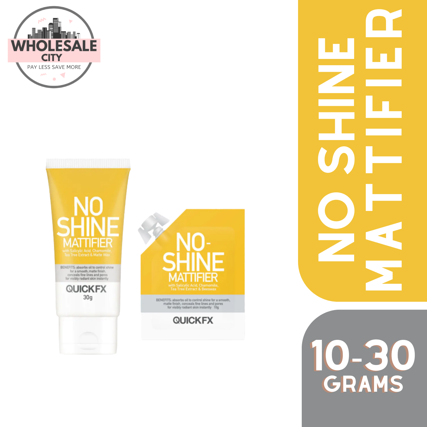 Quickfx No-Shine Mattifier 30g | 10g | Lazada PH