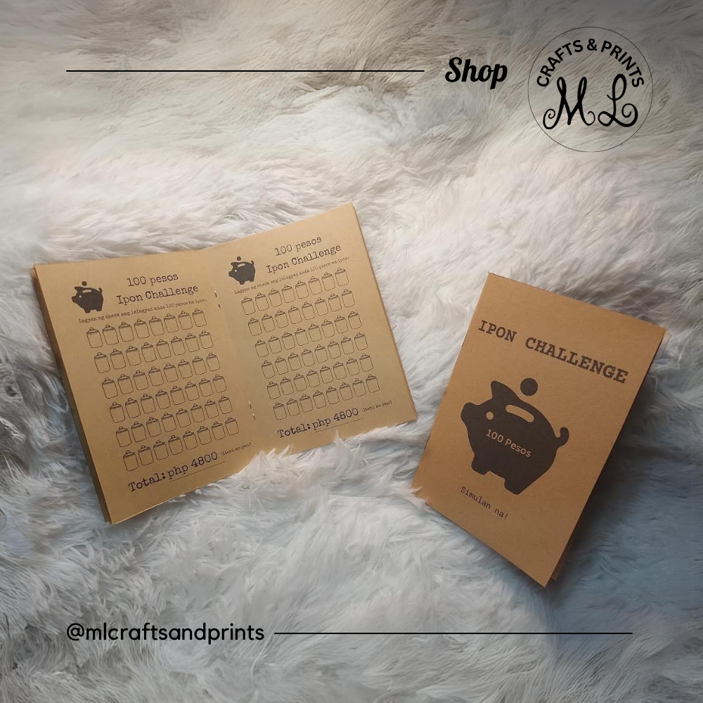 Ipon Challenge Booklet | Lazada