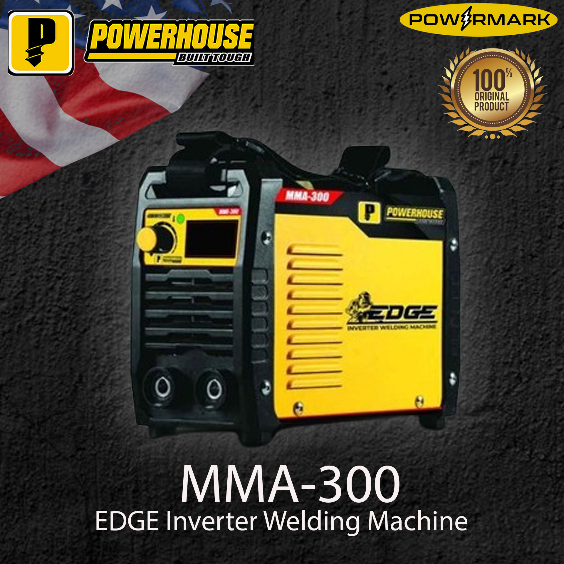 POWERHOUSE MMA-300 EDGE Inverter Welding Machine [POWERMARK] | Lazada PH