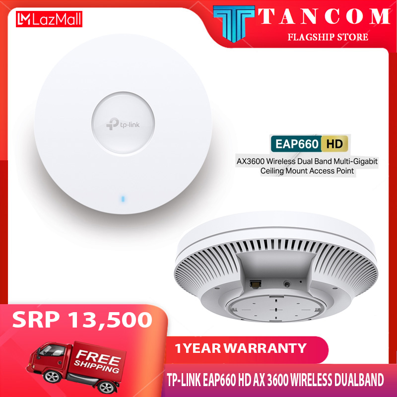 TANCOM TP-Link EAP660 HD AX3600 Wireless Dual Band Multi-Gigabit ...