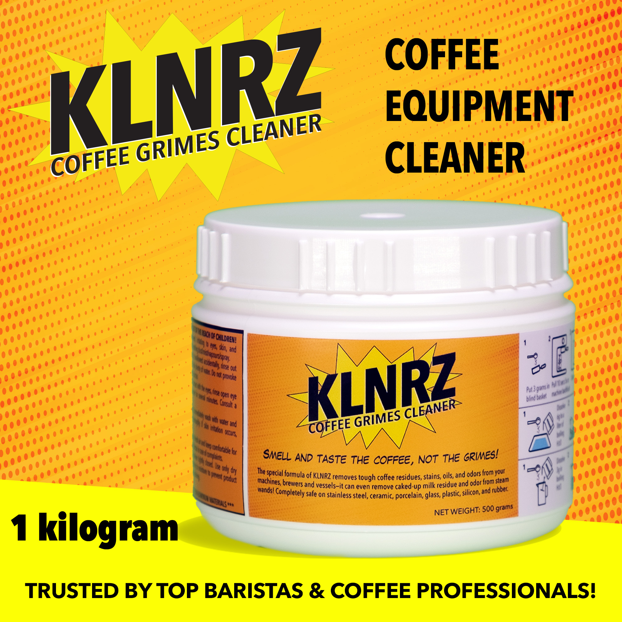 KLNRZ Coffee Grimes Cleaner 1 kg | Espresso Cleaner | Coffee Cleaner | Lazada PH