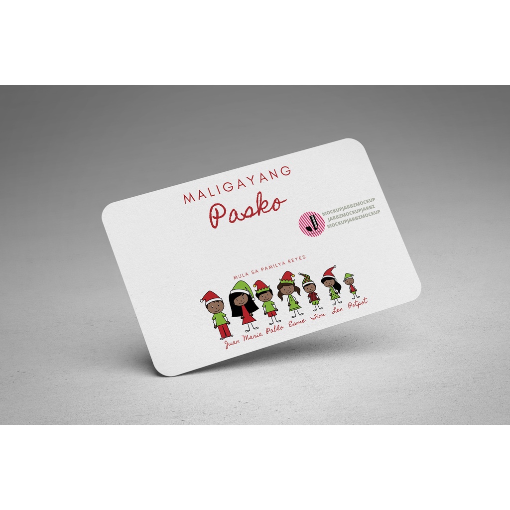 Personalized Family Stick Figure Gift Tags / Sticker Or Cards 20/50/100 ...