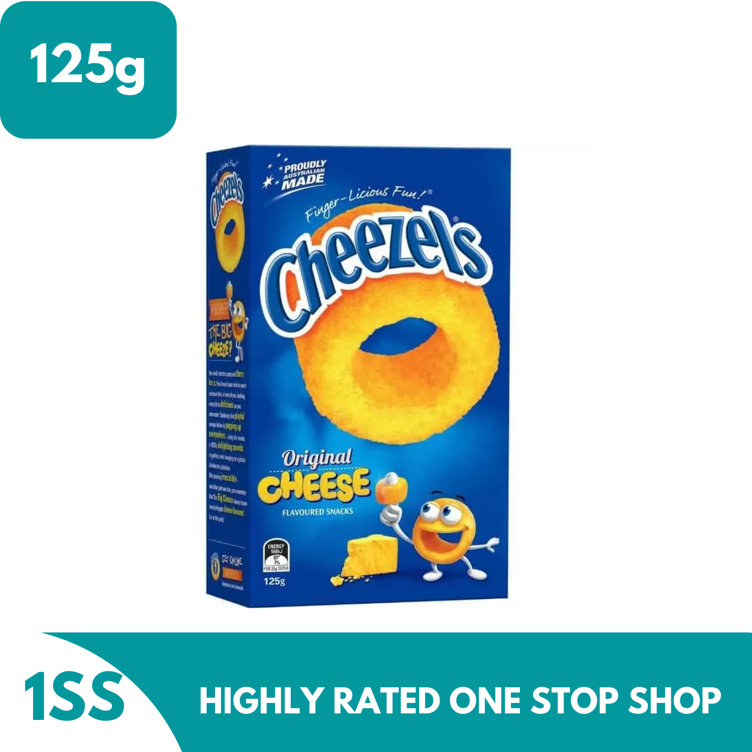 Cheezels Original Cheese Flavored Snacks 125g (Exp Sept 9, 2022 ...