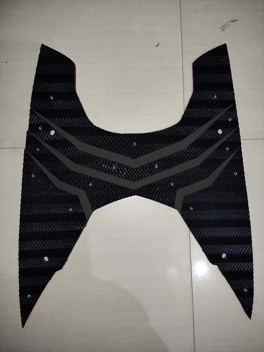 Mio Gravis Rubber Matting Lightning Design with stainless nut and screw ...