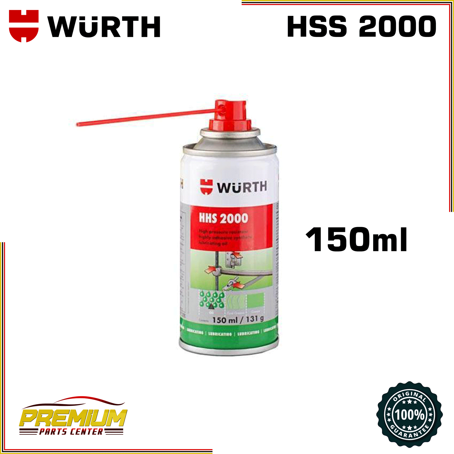 WURTH ADHESIVE LUBRICANT HHS 2000 150ml | Lazada PH