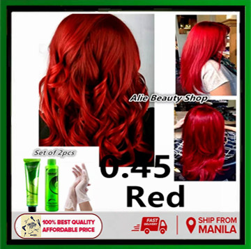 Red Hair Color with Oxidant ( 0.45 Bremod Permanent Hair Color ...