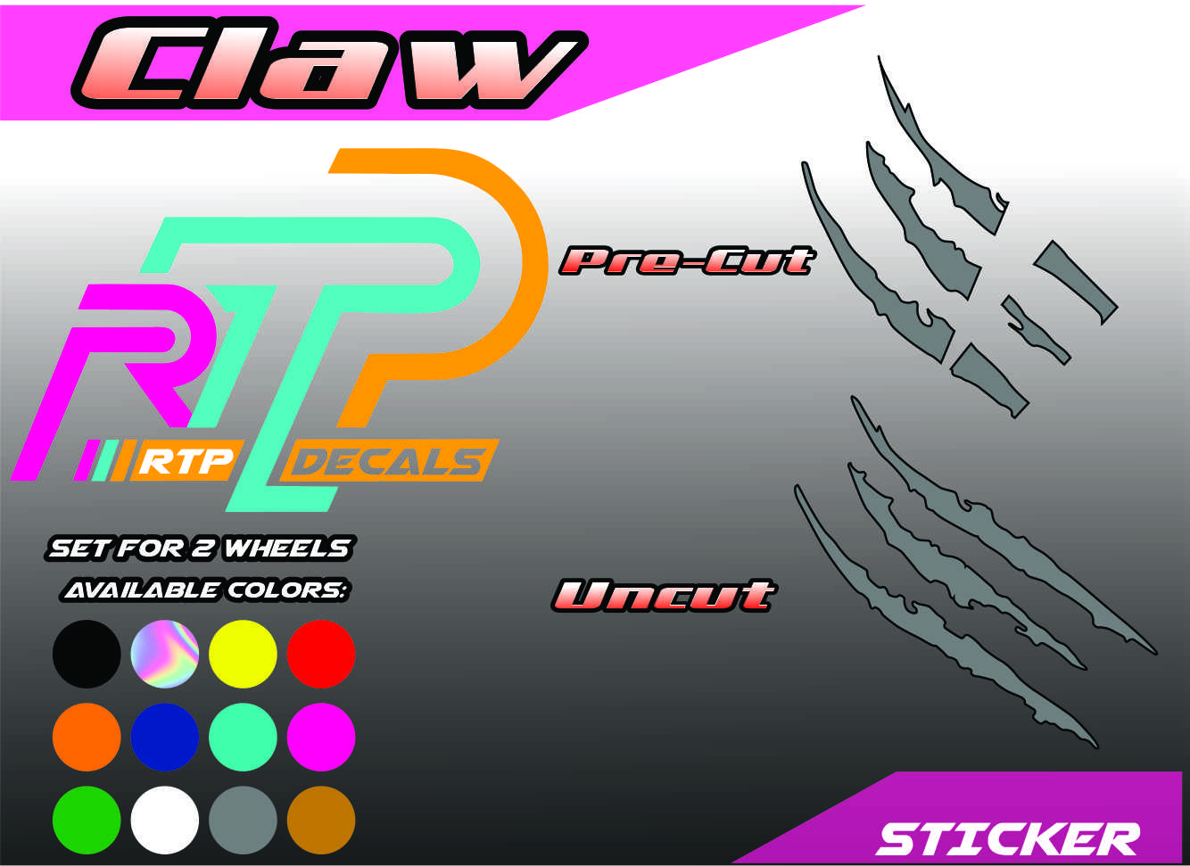 Claw Stickers and Decals for Motorcycle | Lazada PH