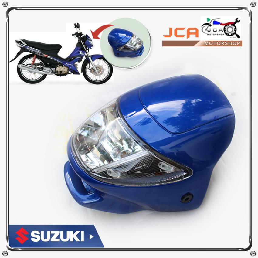 ORIGINAL SUZUKI HEADLAMP SET HOUSING (HEADLIGHT ASSY) FOR RAIDER J PRO ...