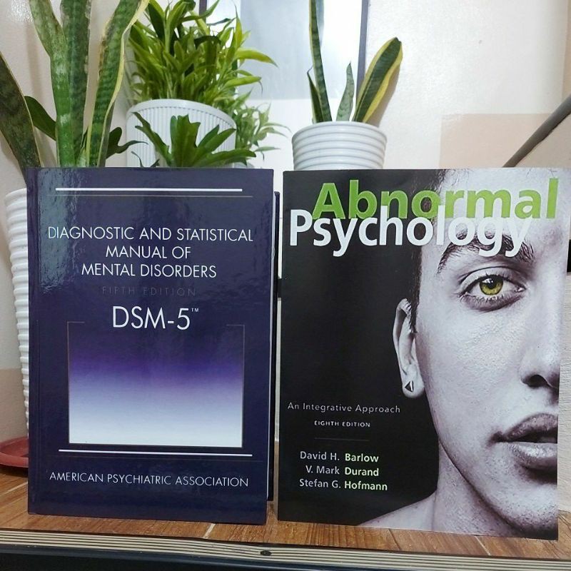 DSM5 and Abnormal Psychology by Barlow 8th edition | Lazada PH