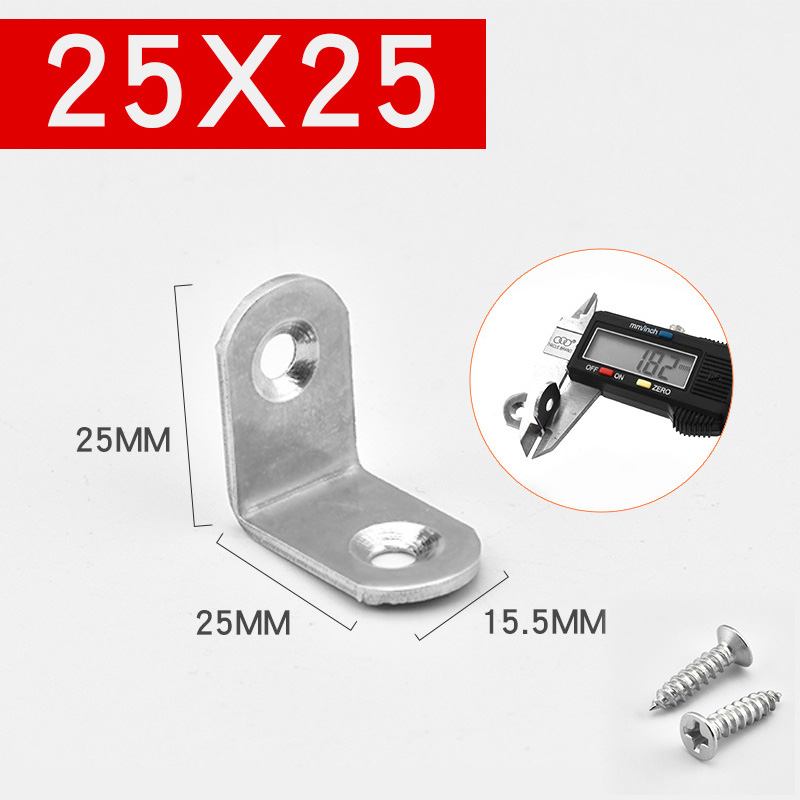 PITBULL Stainless Steel 90 Degree Angle Bracket Corner Brackets Joint ...