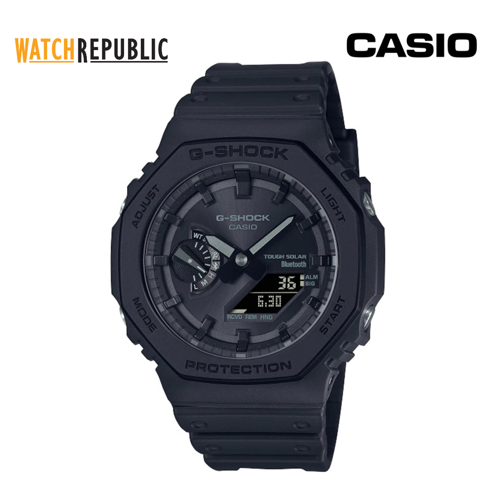 Casio G-Shock Casioak Black Resin Digital Watch For Men CGA-B2100-1A1DR ...