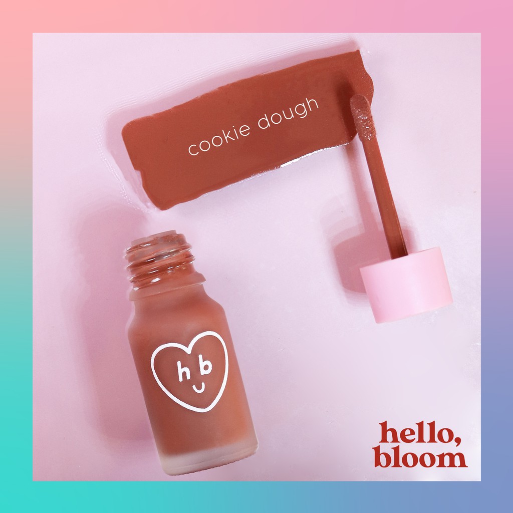 Hello Bloom Matte Lip Paint in Cookie Dough [Long-Lasting, Multi-use ...