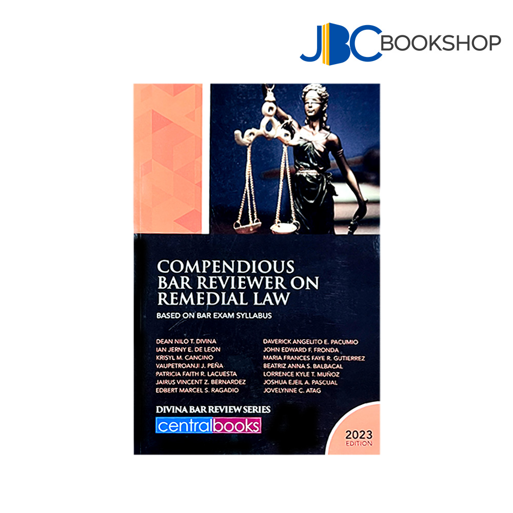 Compendious Bar Reviewer on Remedial Law PB by Divina | Lazada PH