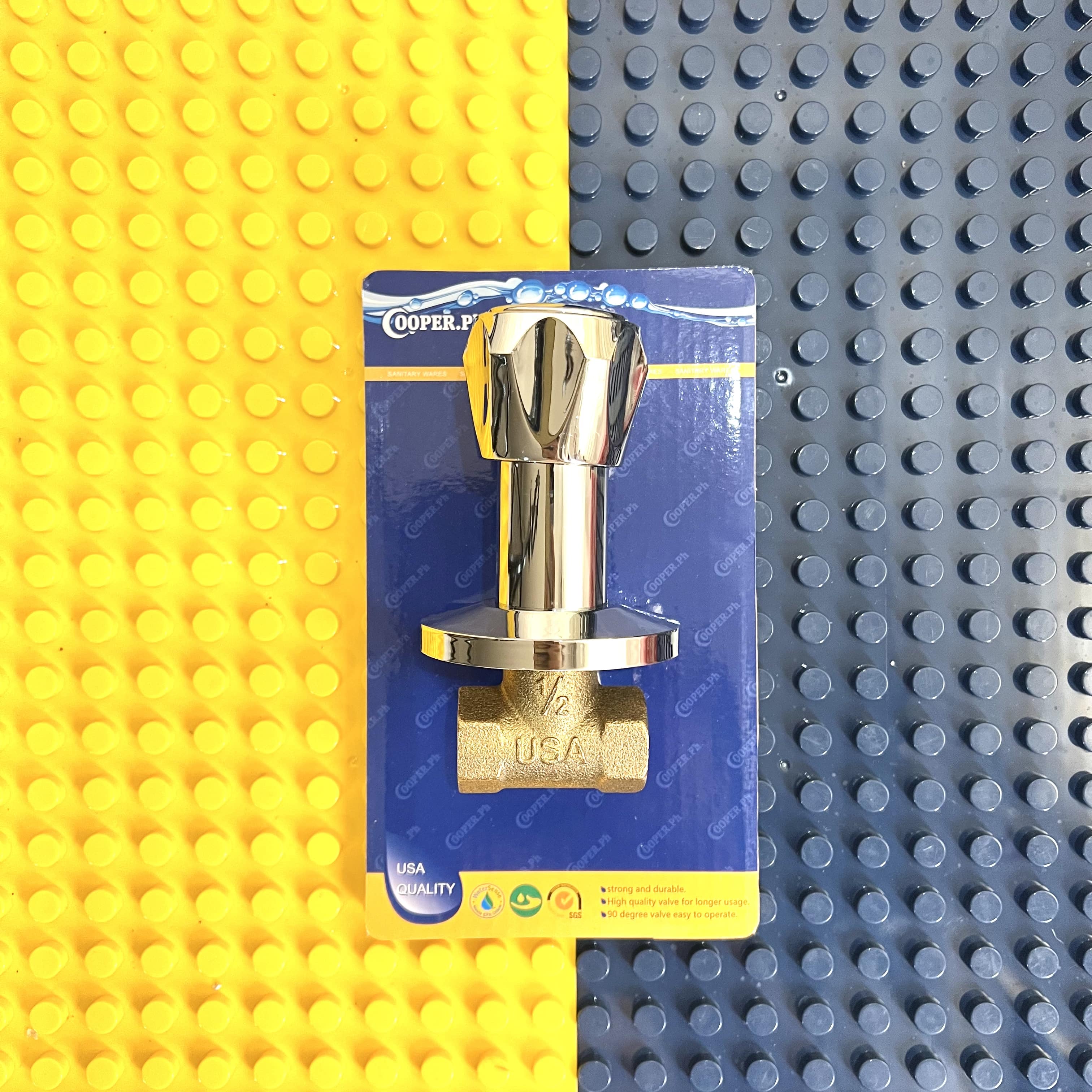 Cooper.ph CP-1044 1045 Brass Shower Valve 1/2*1/2 | Lazada PH